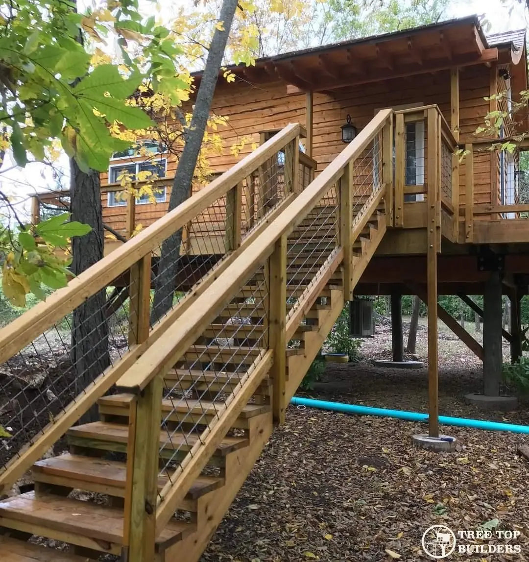 Kansas Treehouse Kansas Treehouse - Tree Top Builders
