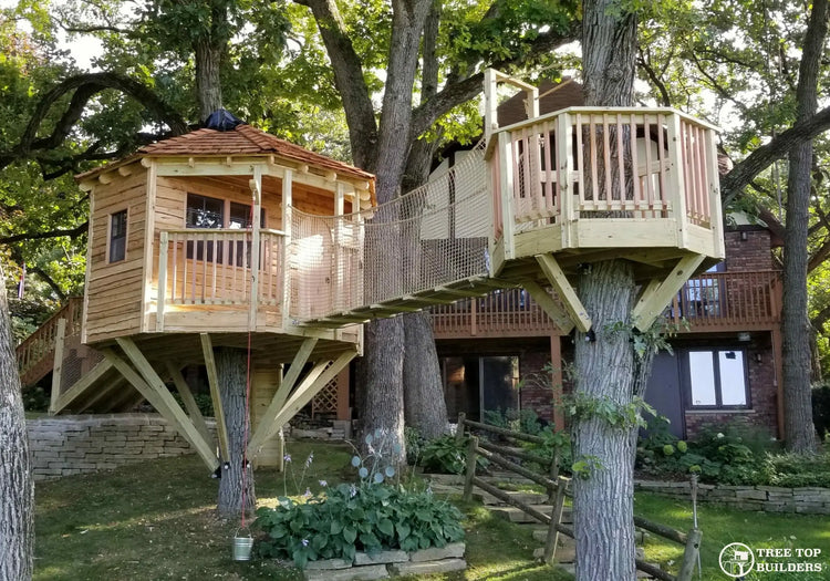 The Difference Between Custom Basic and Advanced Custom Treehouses The ...