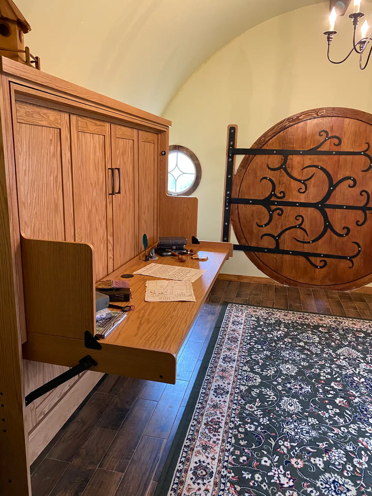 Shireton Hobbit House Rental - Tree Top Builders