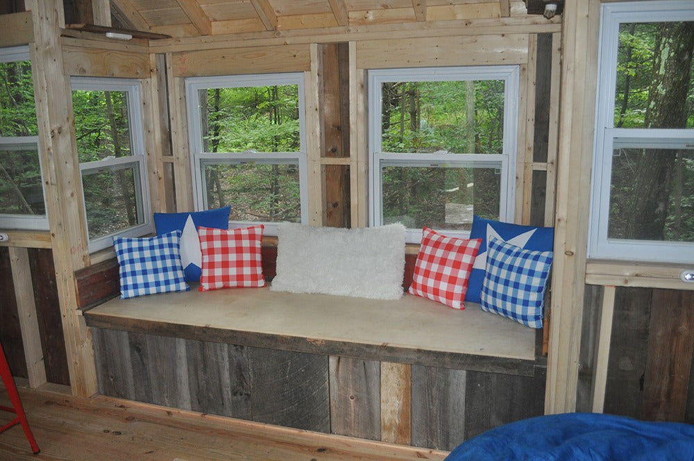 Catskills Clubhouse Treehouse - Tree Top Builders