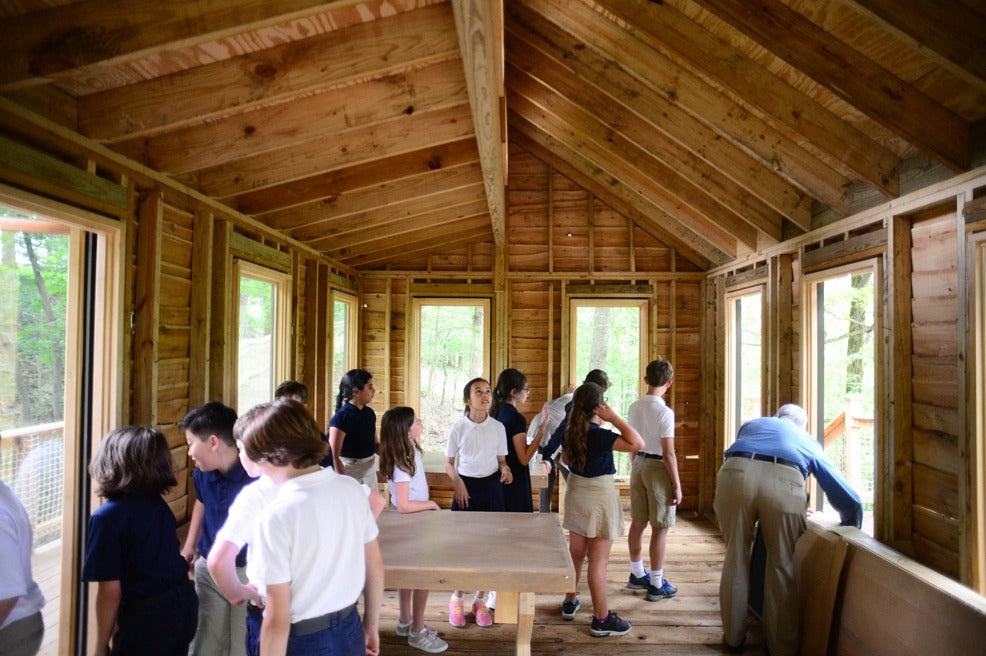 Outdoor Classroom Treehouse - Tree Top Builders