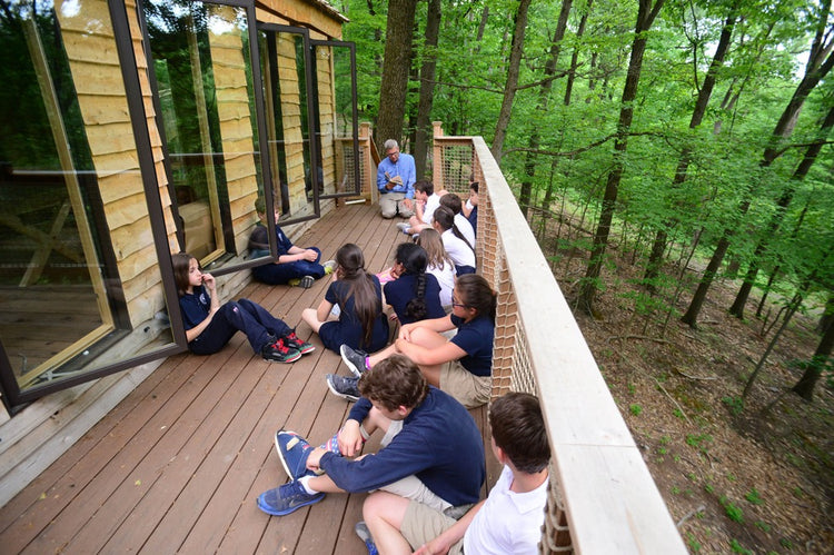 Outdoor Classroom Treehouse - Tree Top Builders