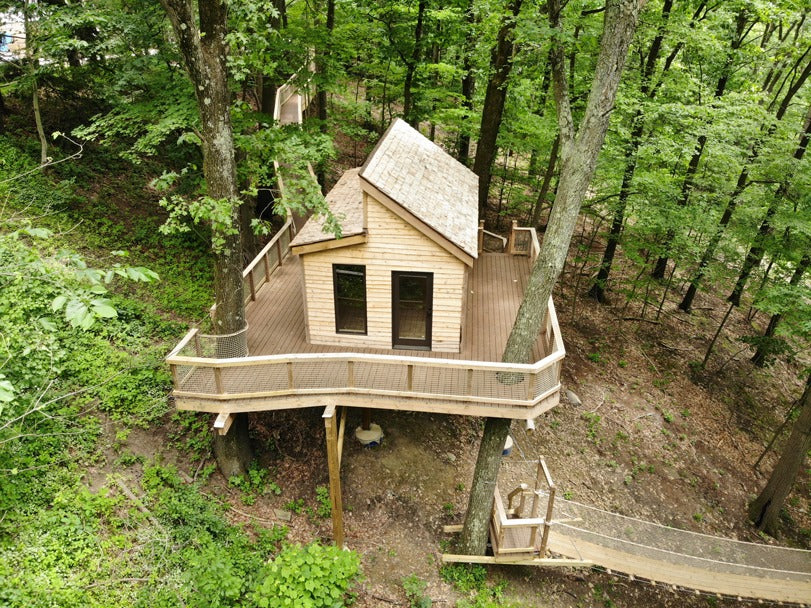 Outdoor Classroom Treehouse - Tree Top Builders