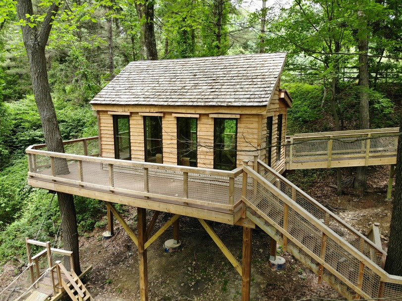 Outdoor Classroom Treehouse - Tree Top Builders