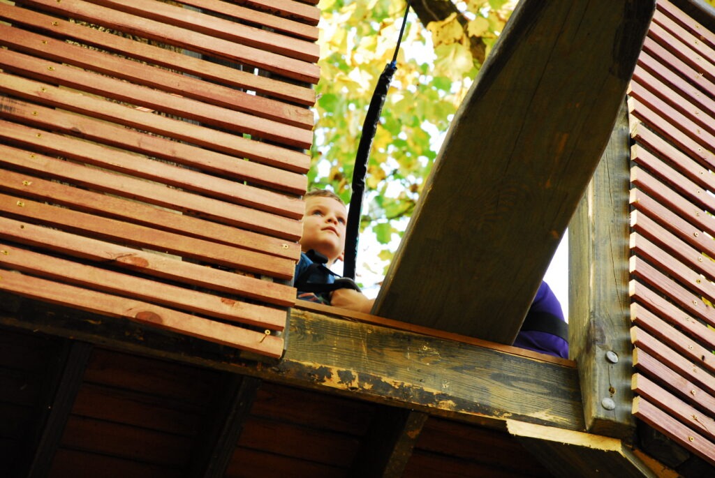 Pirate Ship Treehouse - Tree Top Builders