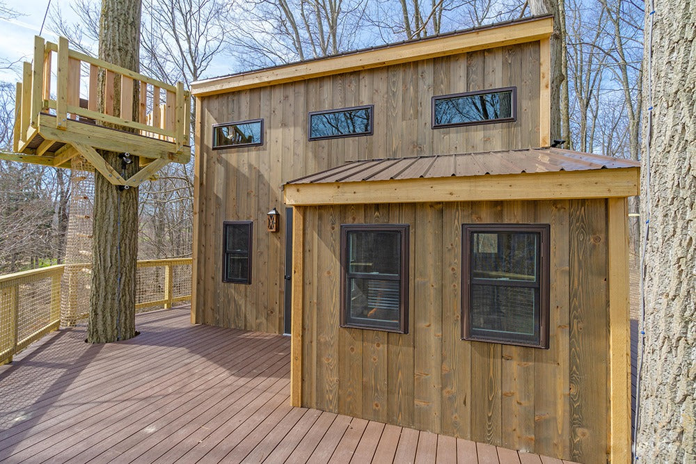 Secluded Woodland Treehouse - Tree Top Builders
