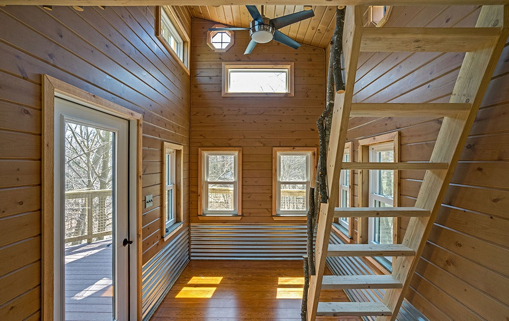 Secluded Woodland Treehouse - Tree Top Builders