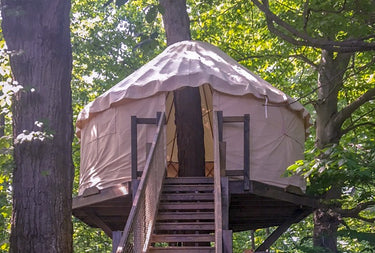 Yurt Treehouse - Tree Top Builders
