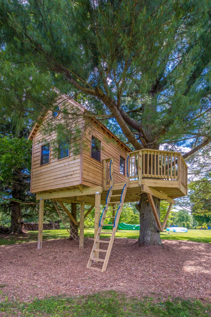 4 - Pennsylvania Treehouse 4 - Pennsylvania Treehouse - Tree Top Builders